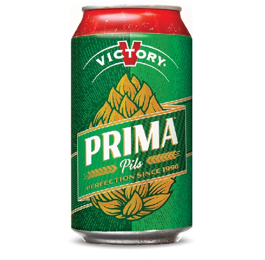 Victory Prima Pils Debuts in Cans | GreatBeerNow.com