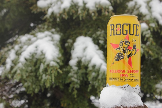 Rogue Ales Wants You to Drink the Yellow Snow | GreatBeerNow.com