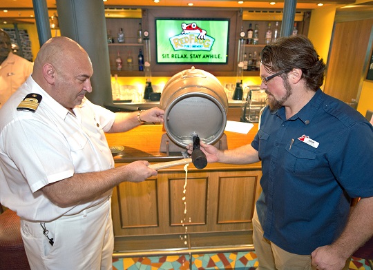 Carnival Cruise RedFrog Pub and Brewery Unveils New Beer | GreatBeerNow.com