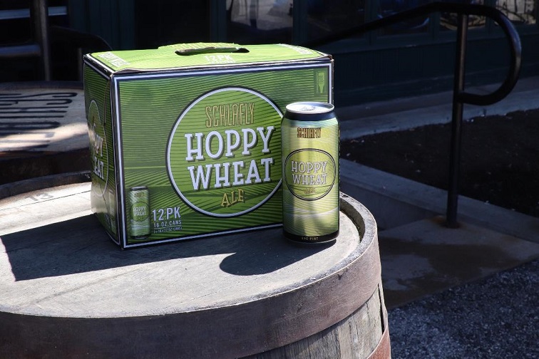 Schlafly Hoppy Wheat Now in 12 Packs of 16 Ounce Cans | GreatBeerNow.com