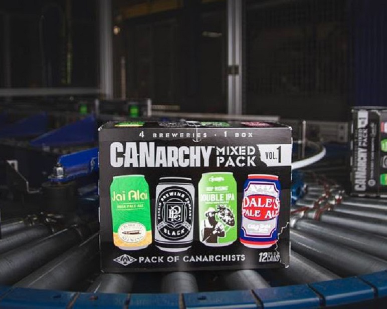 CANarchy Shakes it Up with its New 12 Pack Mixer | GreatBeerNow.com