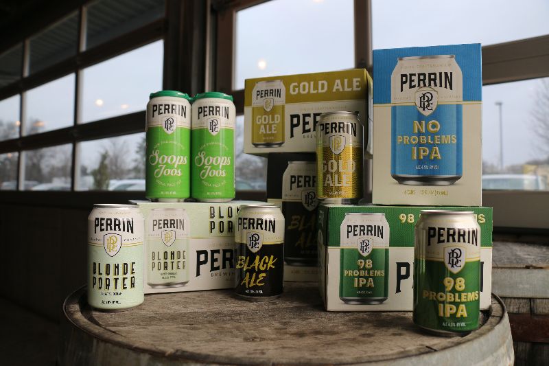 Perrin Brewing Revamps with New Package Design | GreatBeerNow.com