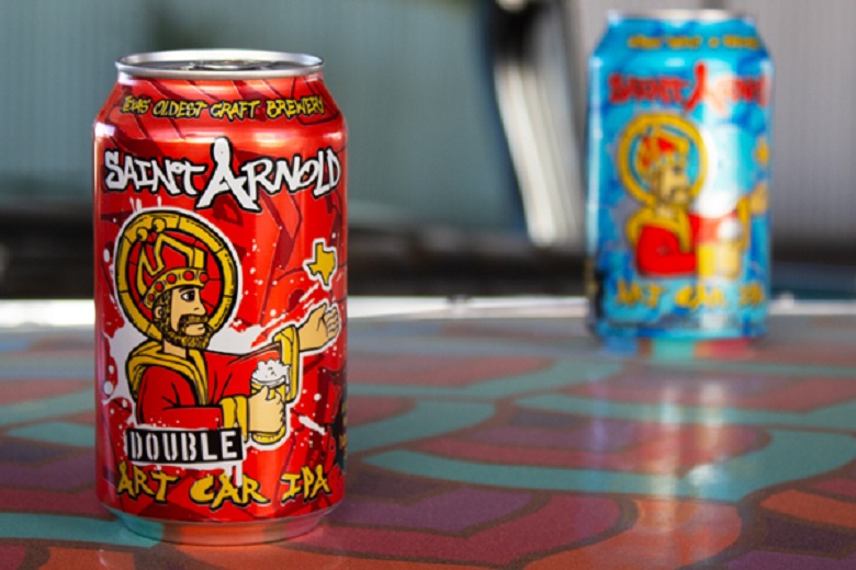 Saint Arnold Ramps Up the Flavor with Double Art Car IPA | GreatBeerNow.com